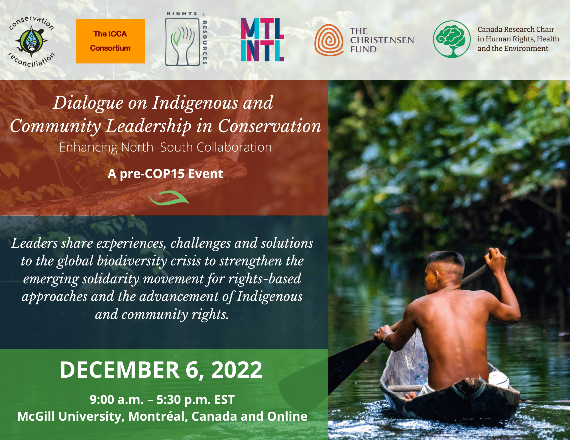 Dialogue on Indigenous and community leadership in conservation ...