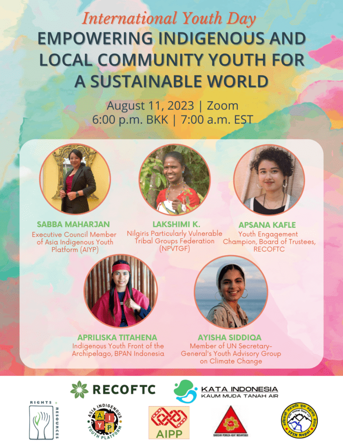 EVENT — Empowering Indigenous and Local Community Youth for a ...