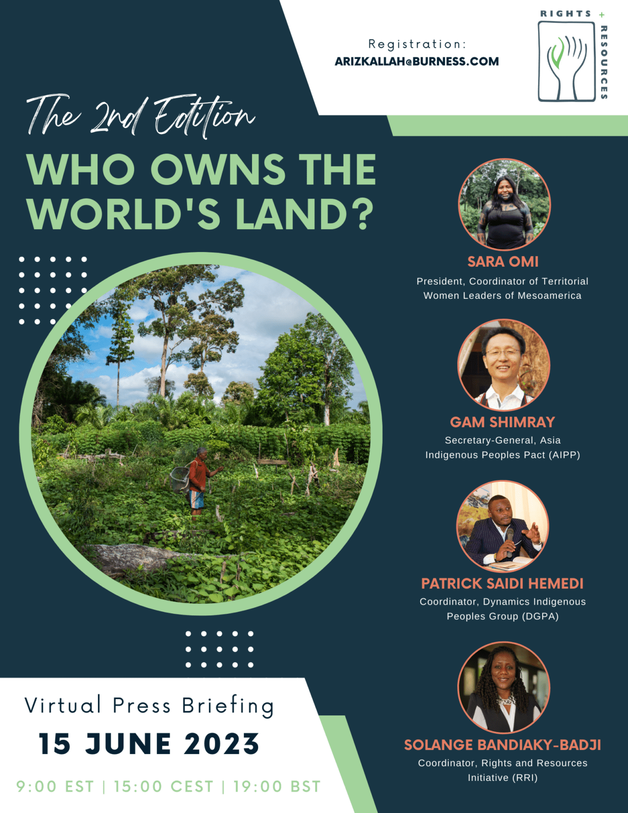 Press Briefing—Who Owns the World’s Land? The 2nd Edition - Rights ...