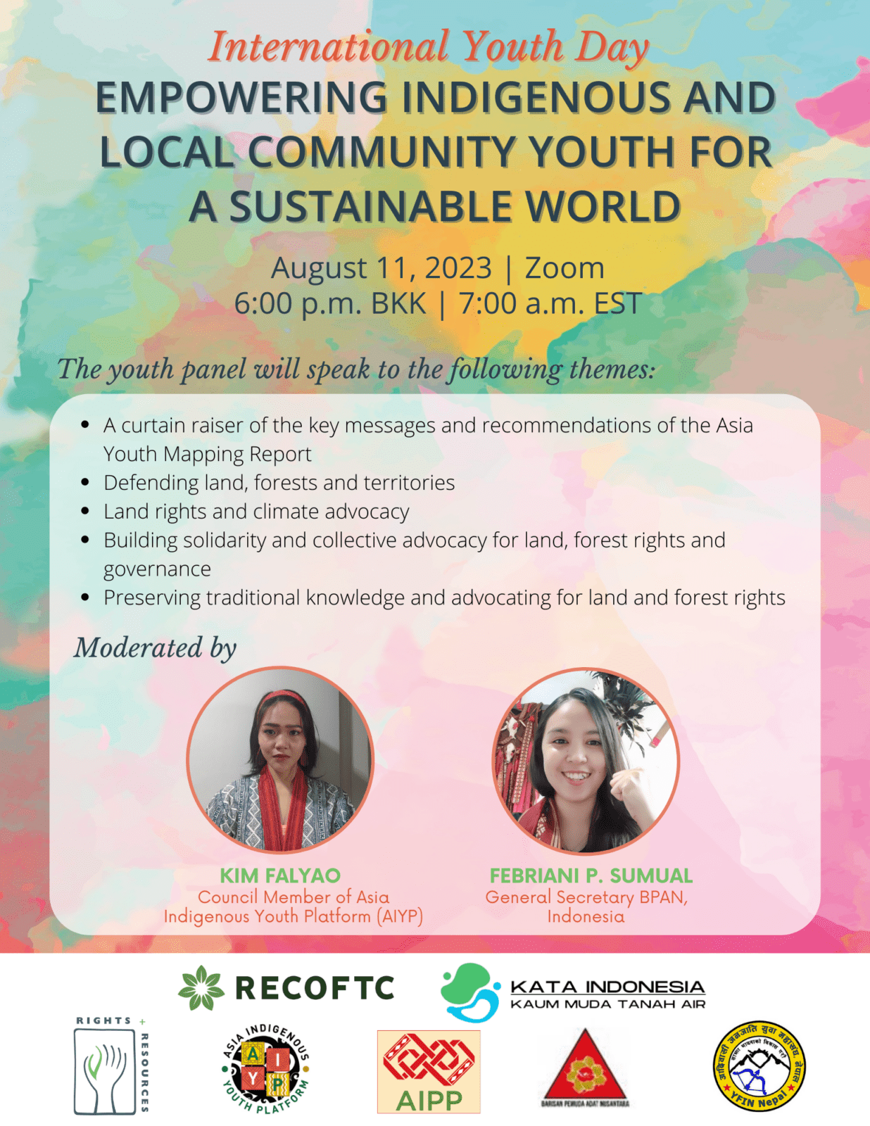 EVENT — Empowering Indigenous and Local Community Youth for a ...